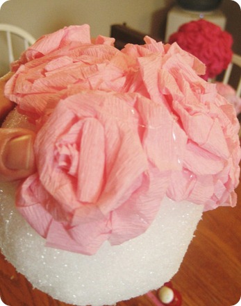 Easie Peasie Co: Crepe-Paper Flower Ball Tutorial & Tips